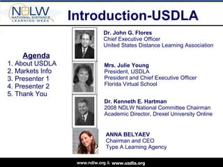 Corp NDLW Power Point Elluminate Tuesday | PPT