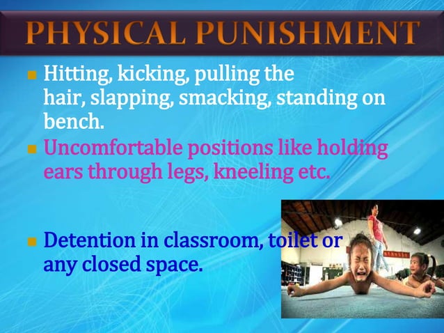 Corporal punishment an unfortunate reality | PPTX