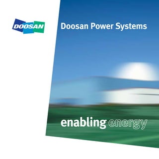 Doosan Power Systems | PDF