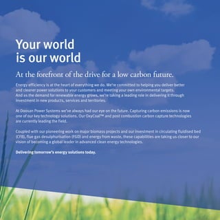Doosan Power Systems | PDF