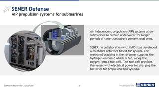 SENER corporate prensentation | Leading innovation through ...