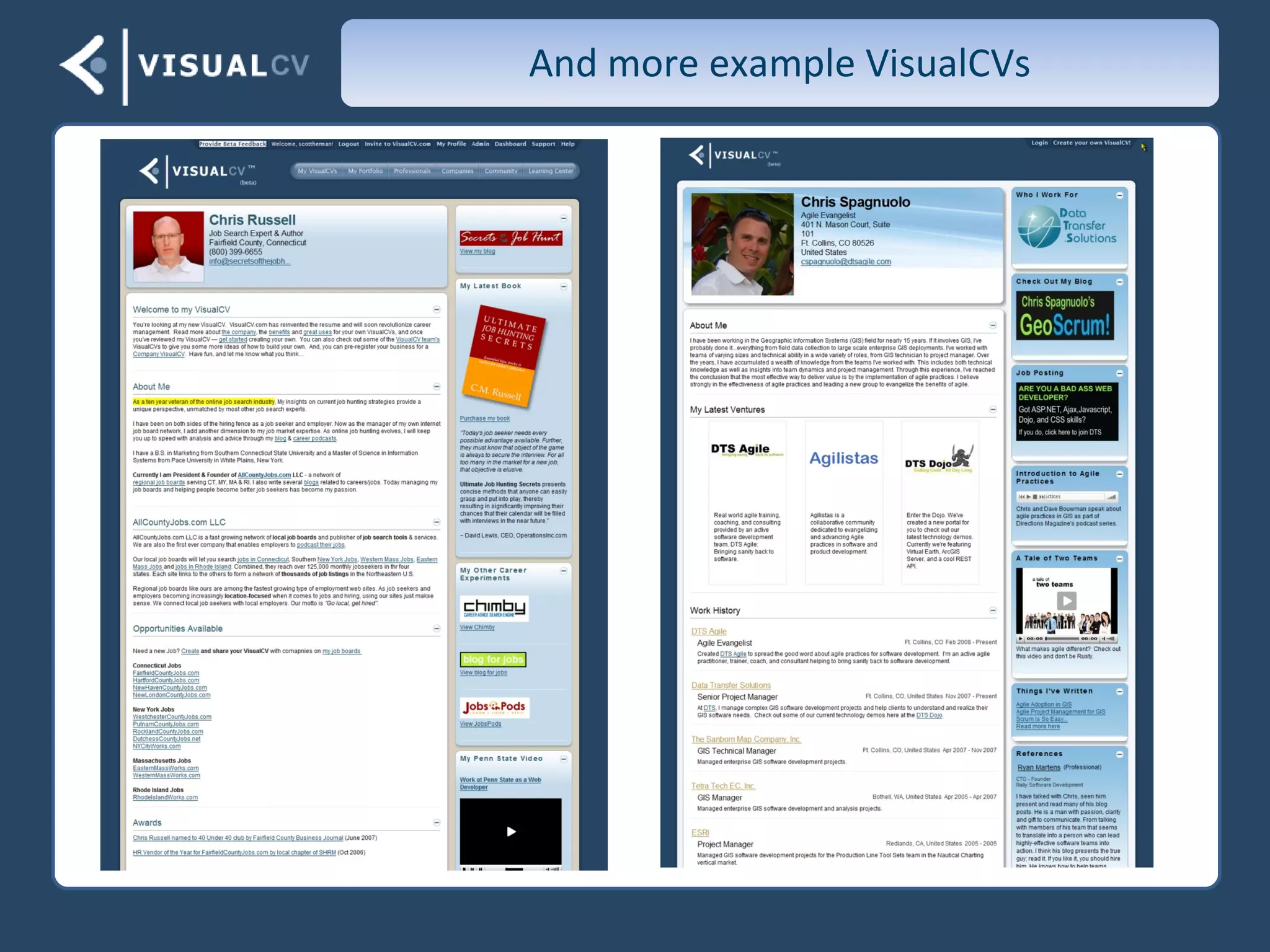 VisualCV Overview | PPT
