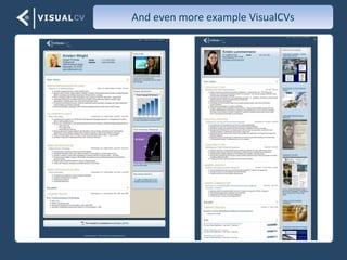 VisualCV Overview | PPT
