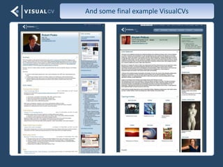 VisualCV Overview | PPT