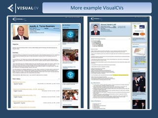 VisualCV Overview | PPT