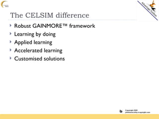 Corporate Edge Leadership And Simulations | PPT