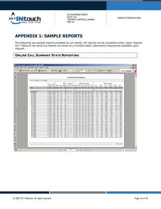 24-7 INtouch Corporate Overview | PDF