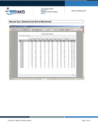 24-7 INtouch Corporate Overview | PDF