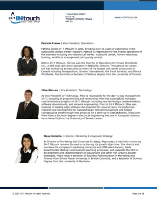 24-7 INtouch Corporate Overview | PDF