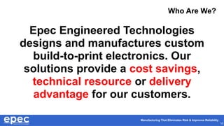 Epec Engineered Technologies - Corporate Overview – 2026 | PPTX