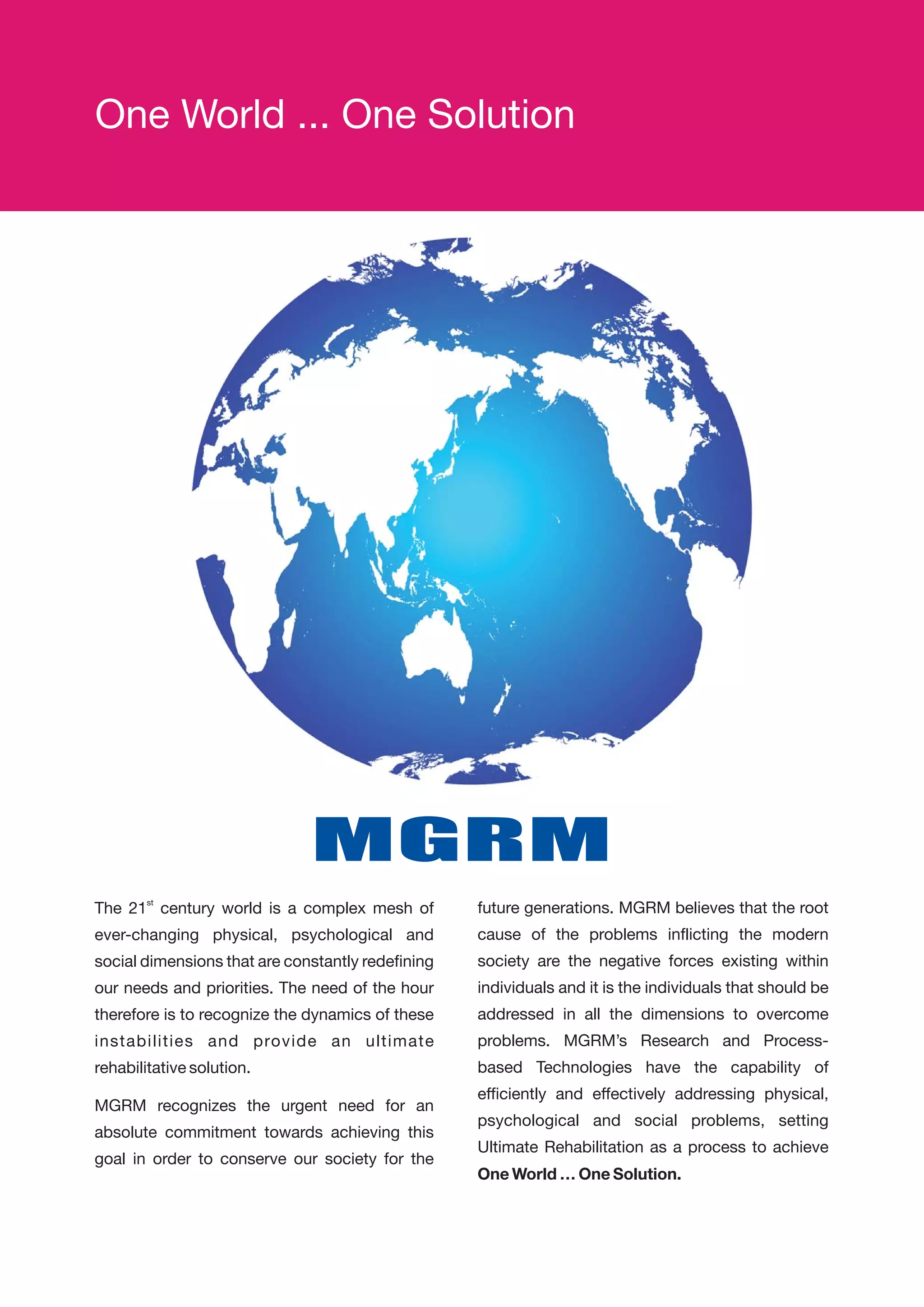 Corporate Profile - MGRM Net Limited | PDF