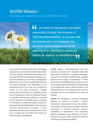 Corporate Profile - MGRM Net Limited | PDF