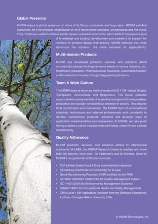 Corporate Profile - MGRM Net Limited | PDF