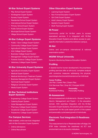 Corporate Profile - MGRM Net Limited | PDF