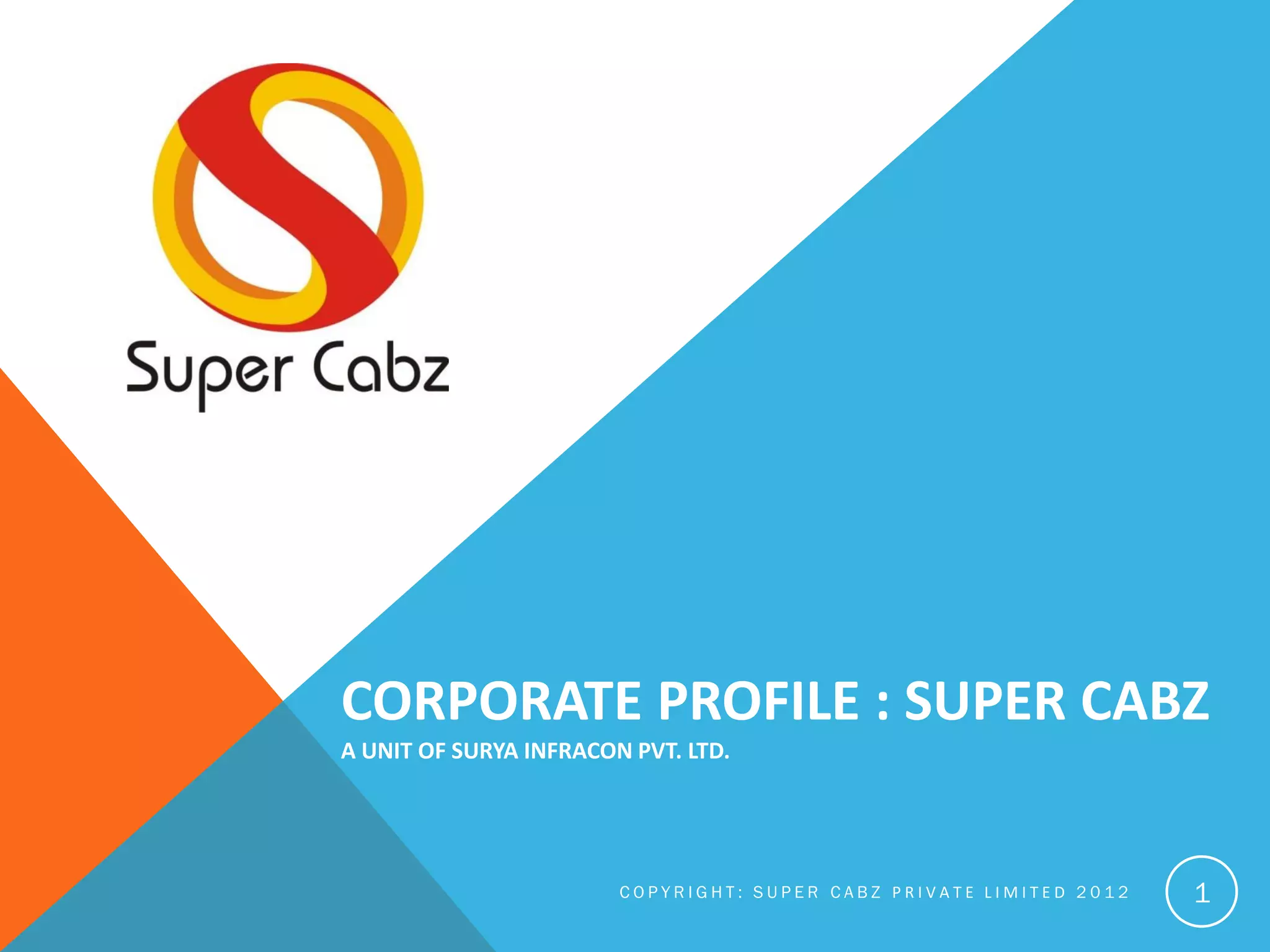 Corporate profile-super-cabz | PPT