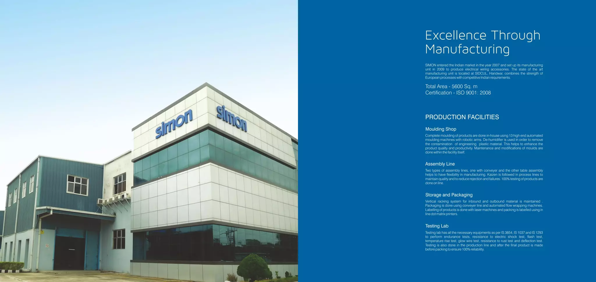 Company Profile | Simon Electric Pvt. Ltd. | PDF