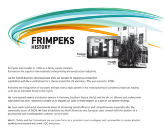 Frimpeks - Corporate Review | PDF
