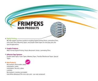 Frimpeks - Corporate Review | PDF