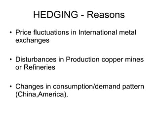 Corporate Risk Mngmnt-commodity Hedging | PPT | Hedge Funds | Personal ...