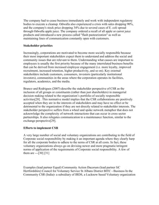 Corporate Social Responsibility | DOC