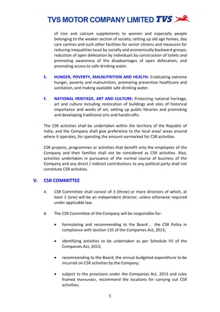 Corporate social-responsibility-policy-apr2020 (1) | PDF