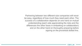 Corporate startup collaboration checklist | PPT