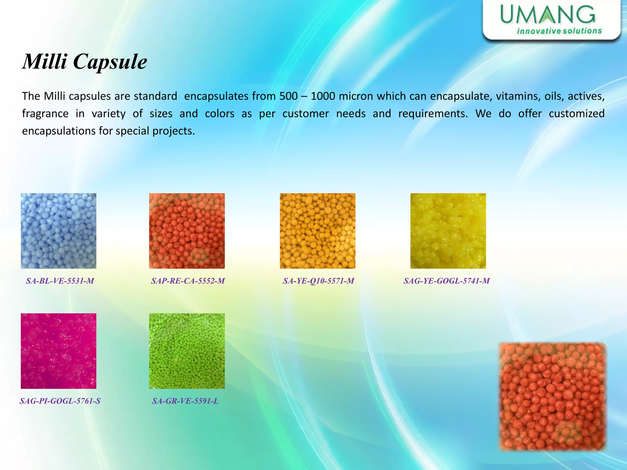 Umang Pharmatech Coprorate presentation | PDF | Desserts and Baking ...