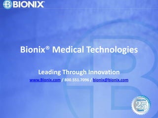 Bionix Medical Technologies | PPTX