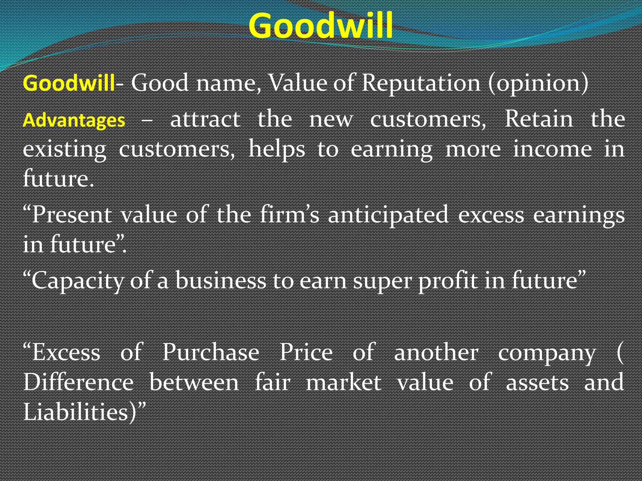 Corporate Accounting - Valuation of Goodwill.pptx