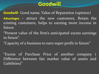 Corporate Accounting - Valuation of Goodwill.pptx
