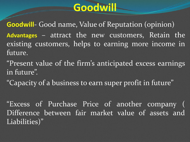 Corporate Accounting - Valuation of Goodwill.pptx