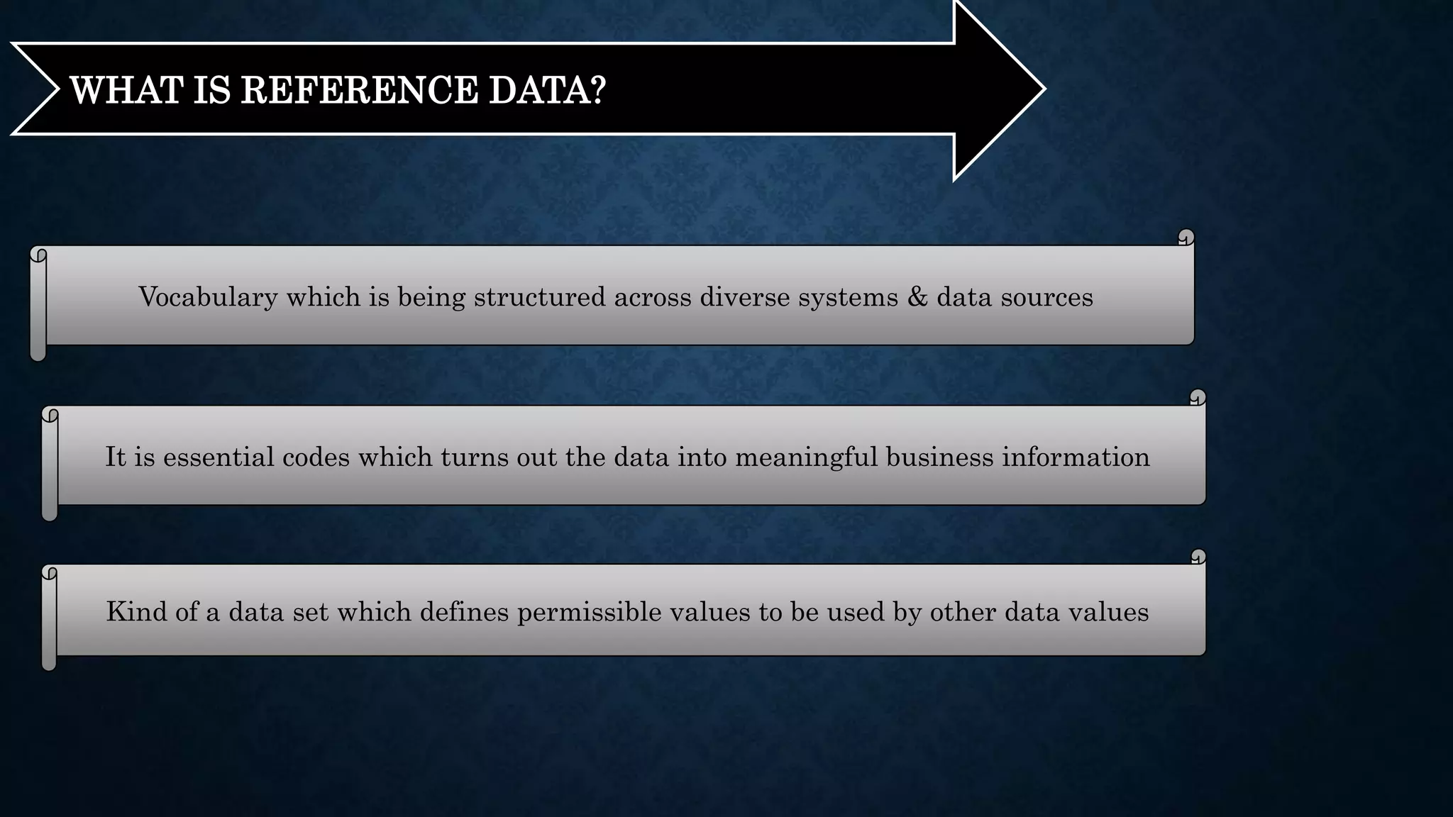 Corporate action and Reference Data Management Intro | PPTX