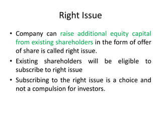 Corporate actions | PPTX
