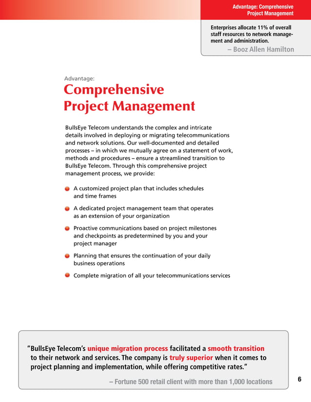Corporate Advantage Brochure | PDF | Phone Services | Home Utilities