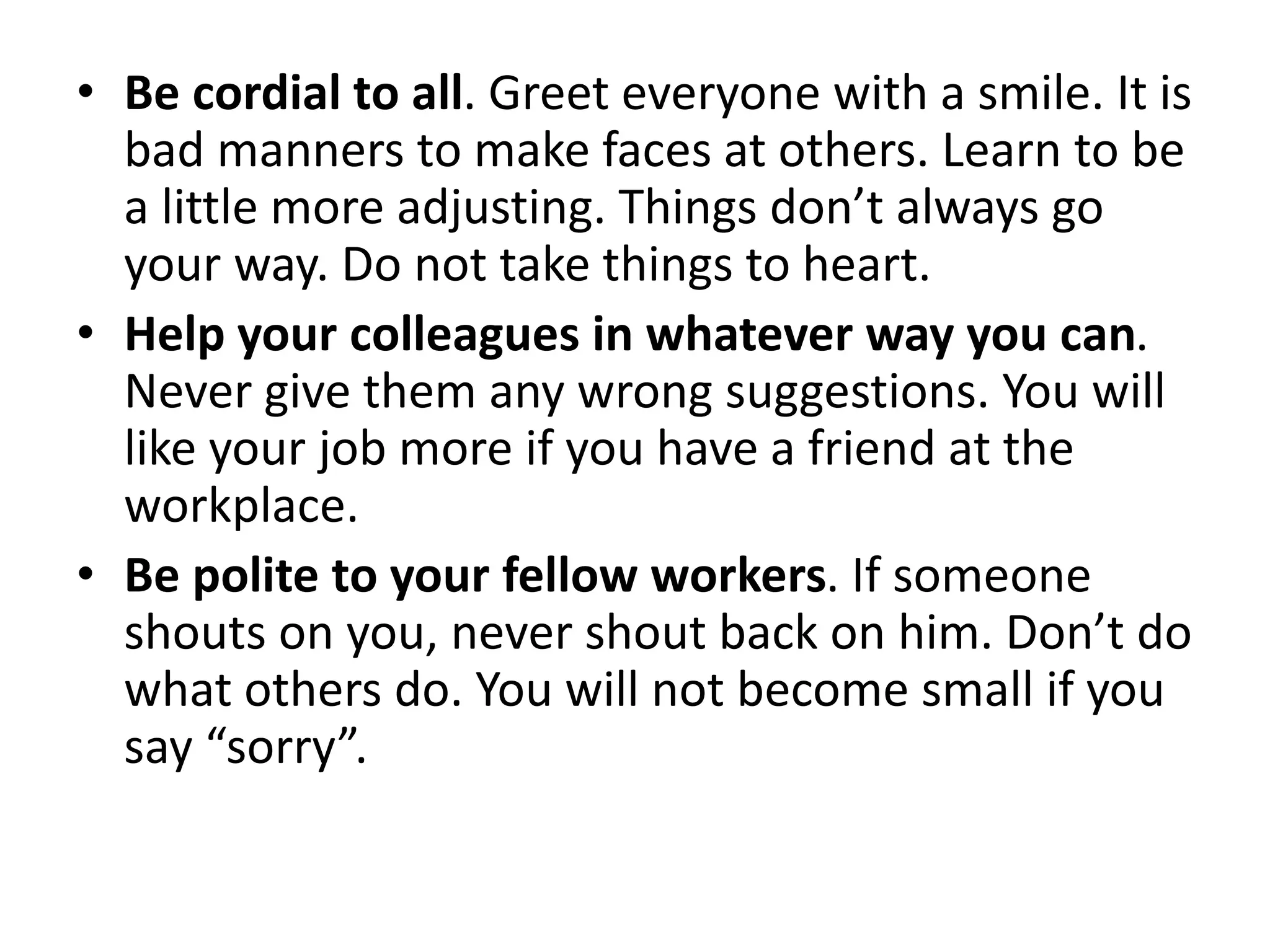 Corporate behaviour and etiquette | PPTX
