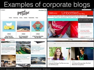 Corporate Blogging «How-to» | PDF
