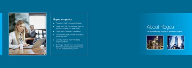 Regus Products and Services Brochure 2010 | PPT