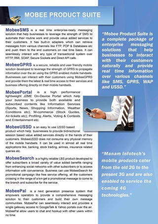 Manam Infotech | PDF