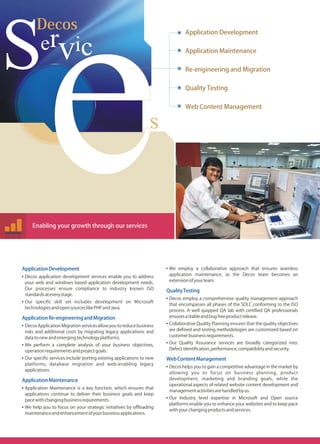 Decos Corporate Brochure | PDF