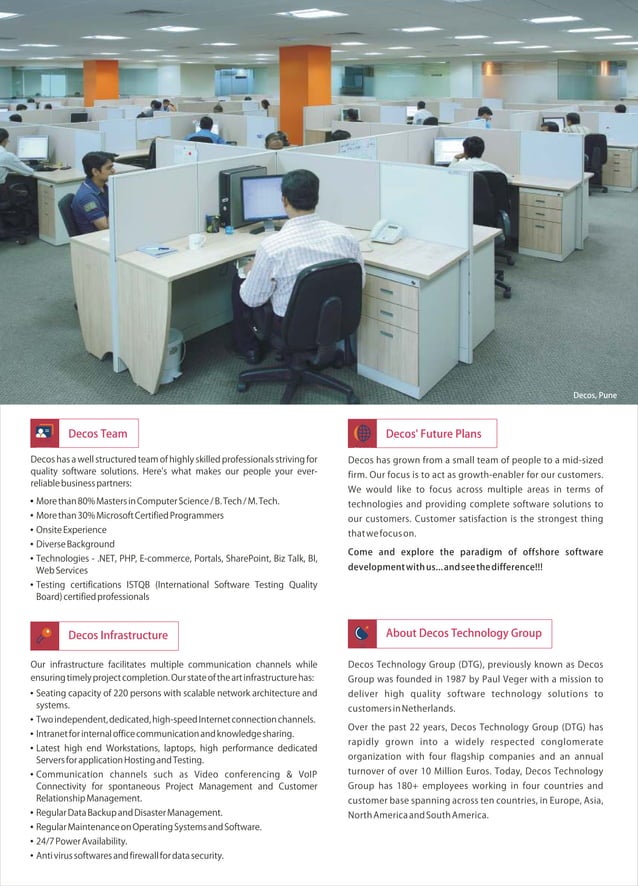 Decos Corporate Brochure | PDF