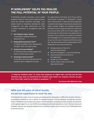 PI® Corporate Brochure | PDF