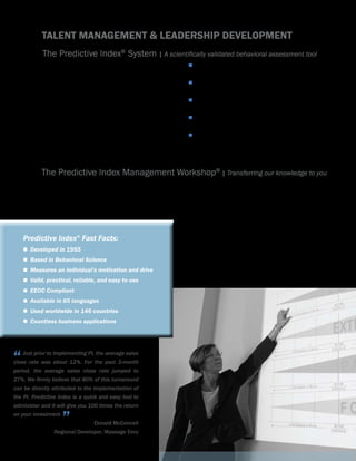 PI® Corporate Brochure | PDF