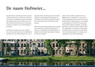 Hofmeier geen blabla | PPT