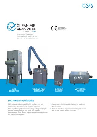 Air filtration Systems By Span Filtration Systems Private Limited | PDF