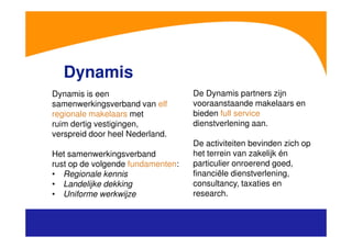 Corporate Brochure Dynamis | PDF