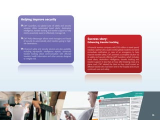 Carlson Wagonlit Travel | PDF | Business Travel | Travel Type