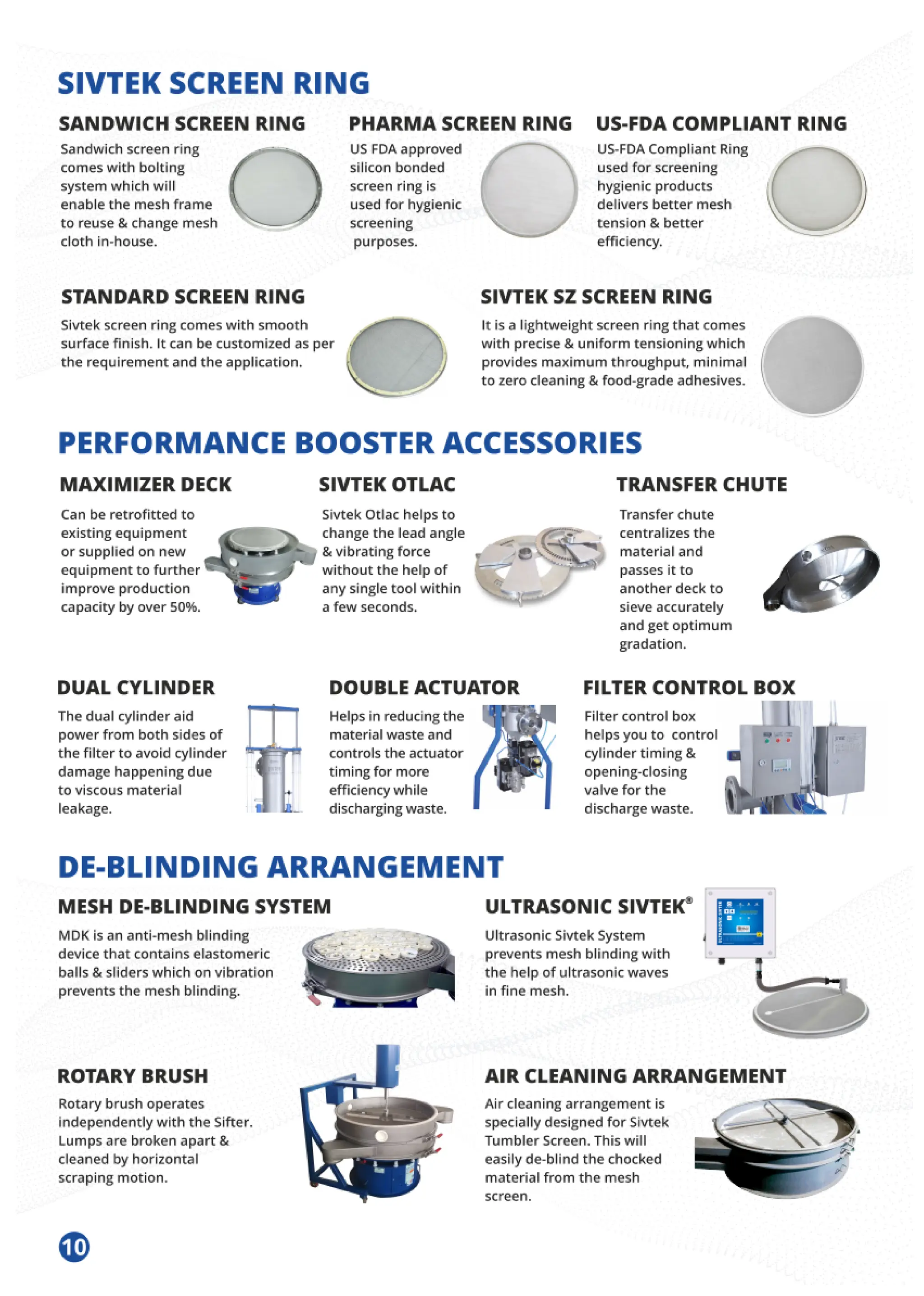 Galaxy Sivtek Sieving and filtration | PDF