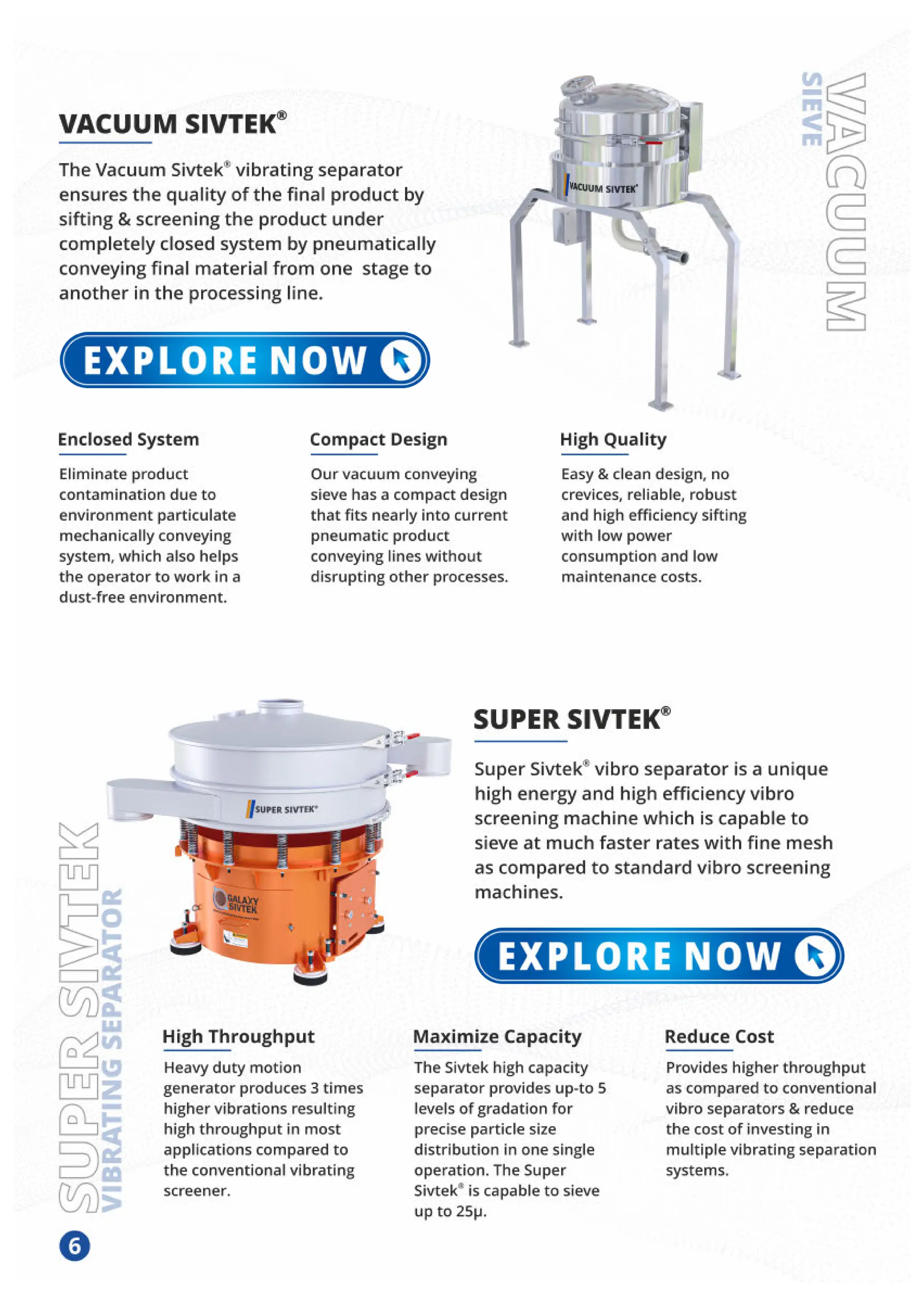 Galaxy Sivtek Sieving and filtration | PDF