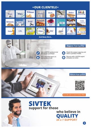 Galaxy Sivtek Sieving and filtration | PDF