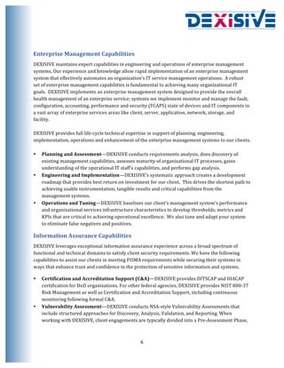 Corporate capability statement 2014 | PDF
